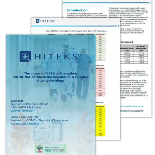 HITEKS White Paper The Impact of CAPD in Epic - Medical Documentation ...